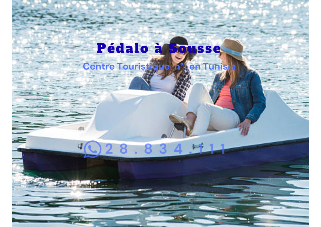 Pédalo à Sousse